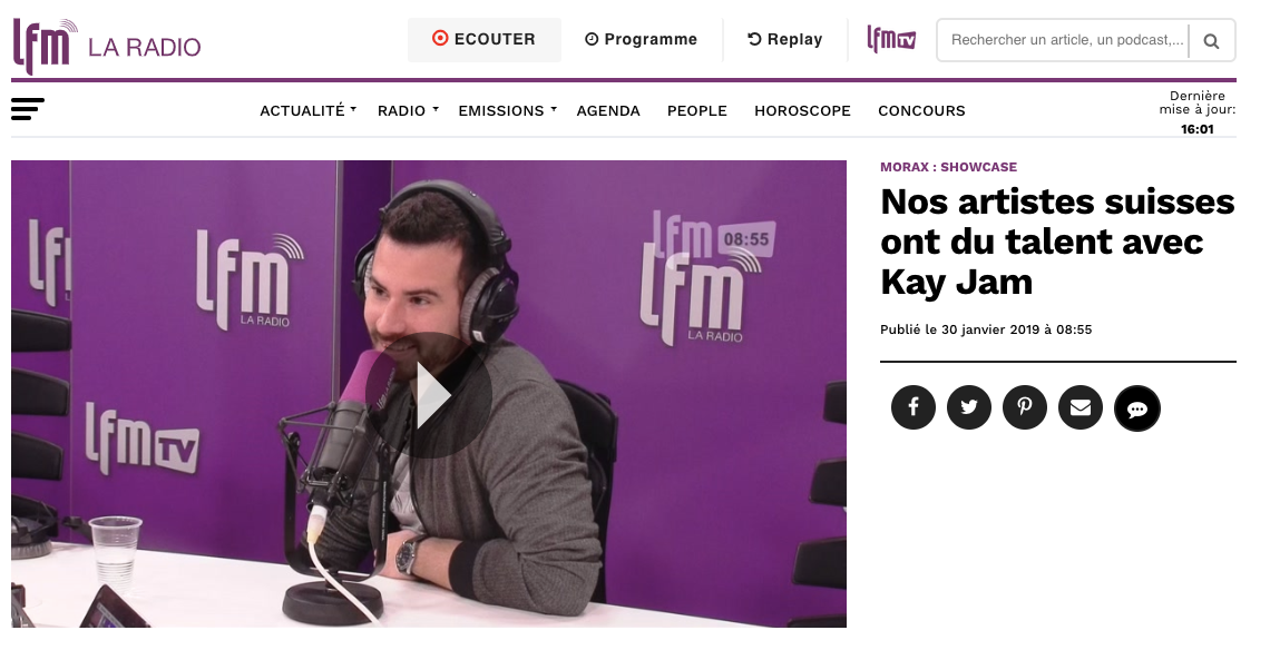 PRESSE - FR - KAY JAM